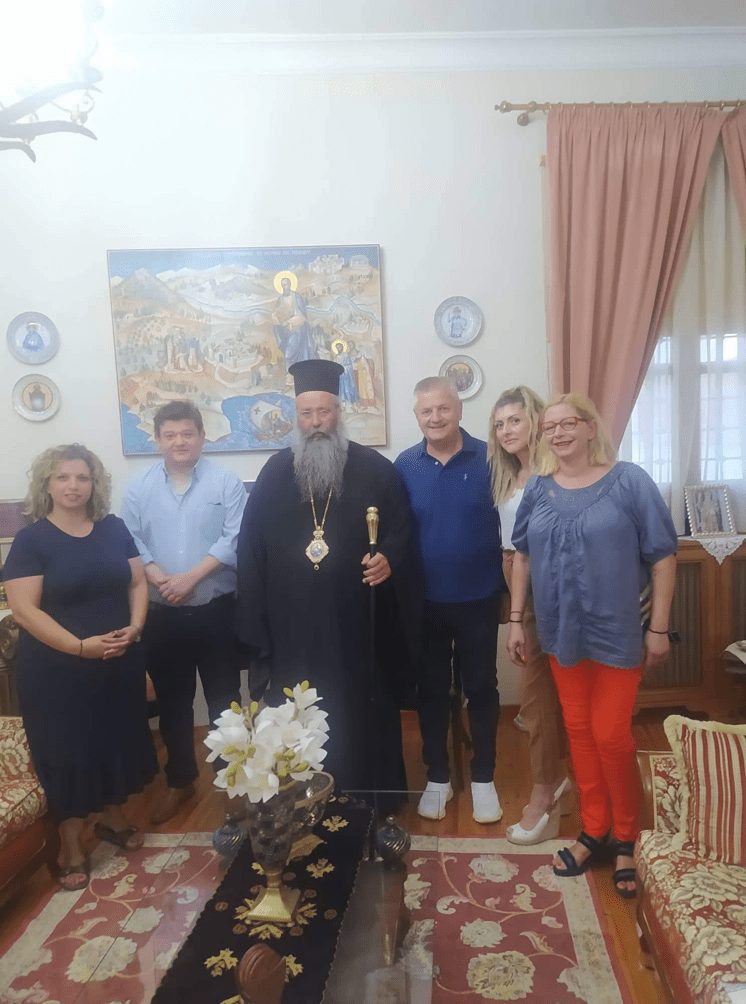 Ν.Ε. ΠΑΣΟΚ - ΚΙΝΑΛ Πιεριας: Εθιμοτυπική επίσκεψη στον Μητροπολίτη ...