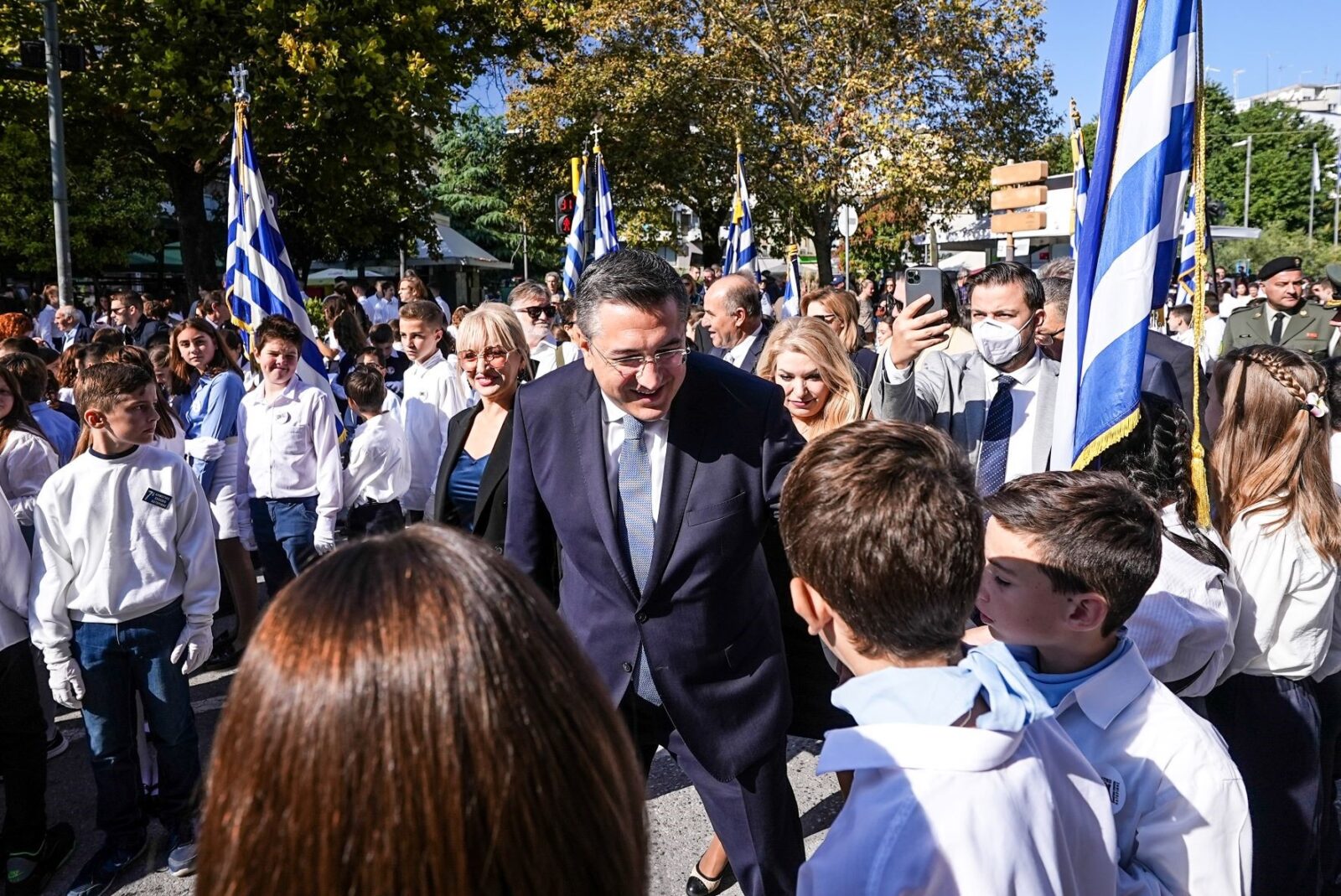 Ο Περιφερειάρχης Κεντρικής Μακεδονίας Απόστολος Τζιτζικώστας στις ...