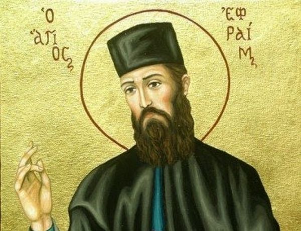 5 Μαίου: του Αγίου Εφραίμ του Μεγαλομάρτυρα και Θαυματουργού - Pieria News